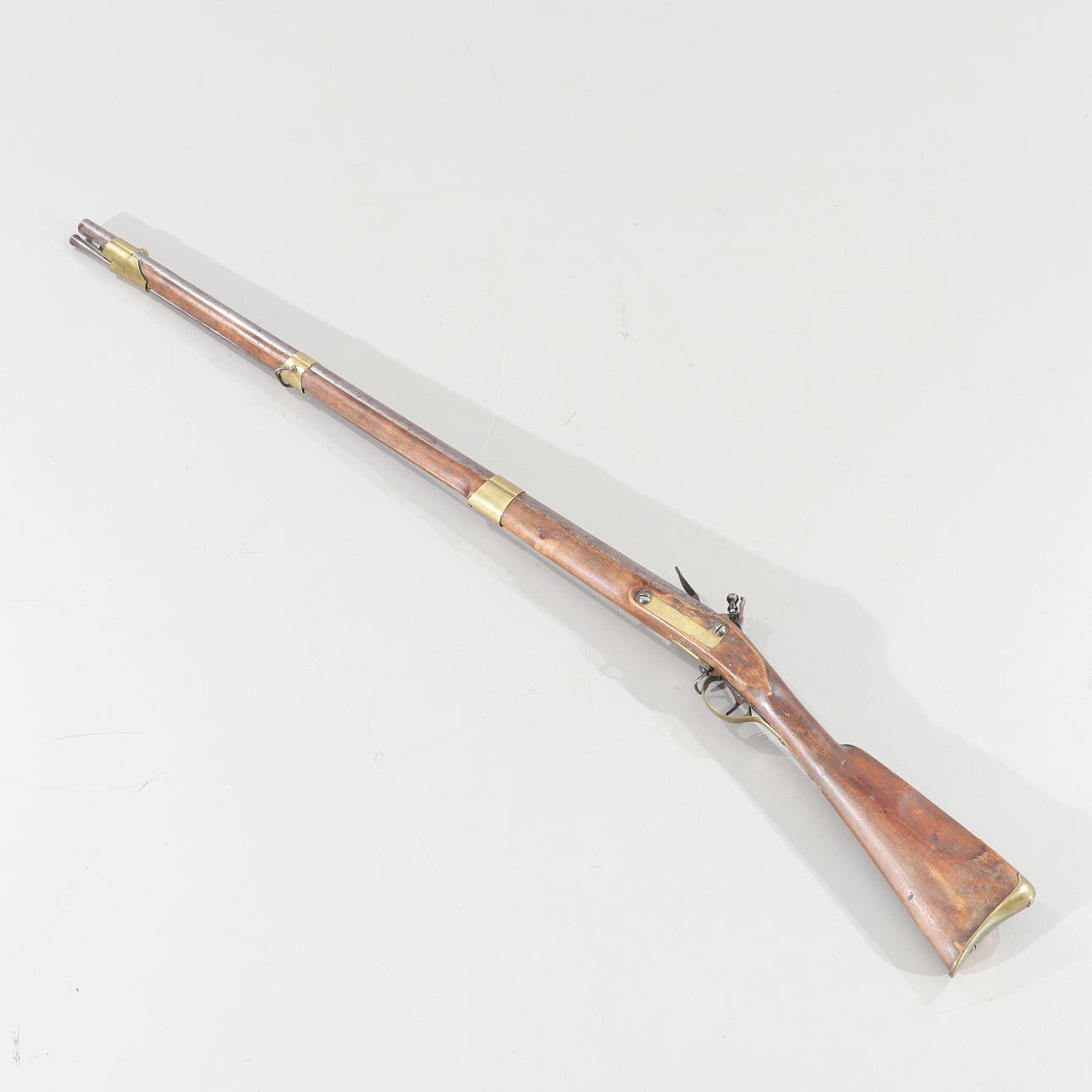 FLINT LOCK RIFLE dated 1818. Weapons & Militaria - Guns & Rifles ...