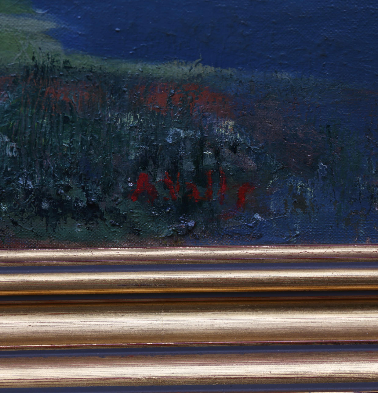 AGUSTÍ VALLS. Landscape. Art - Paintings - Auctionet