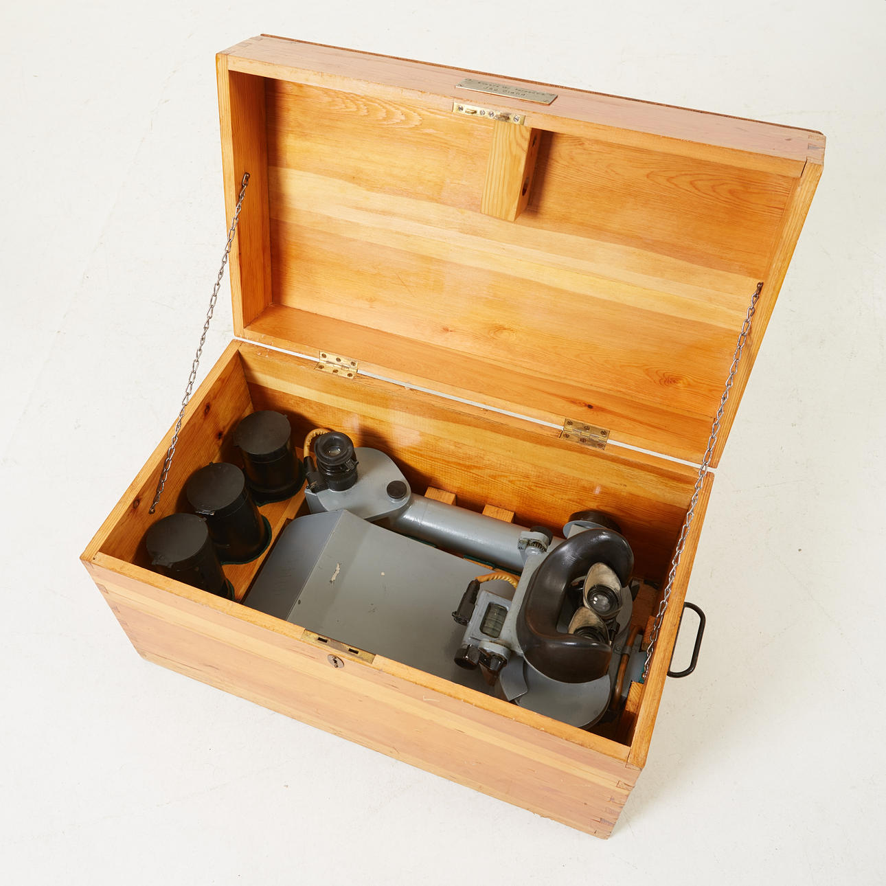 BINOCULARS for torpedo sight, 1940s, HMS Öland. Collectables - Technica ...