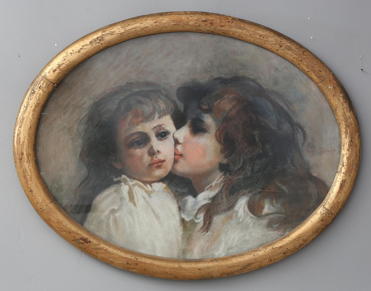 ANNA CRAMÉR 1857-1941. pastel, signed. Art - Paintings - Auctionet