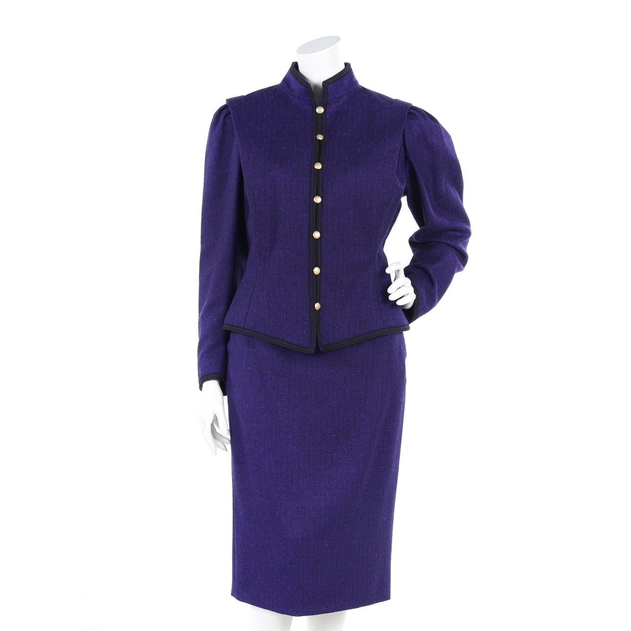 SUIT, ANTONETTE FRANZ HAUSHOFER, WEST GERMANY, LARGE. 38, 1980s ...