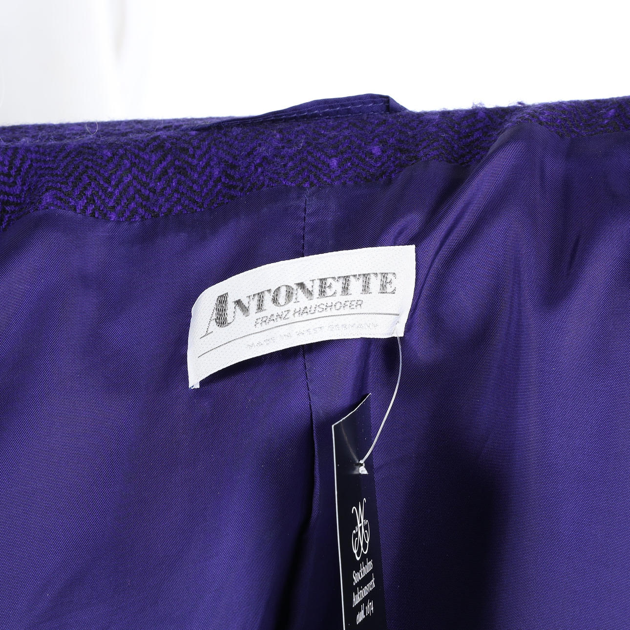 SUIT, ANTONETTE FRANZ HAUSHOFER, WEST GERMANY, LARGE. 38, 1980s ...