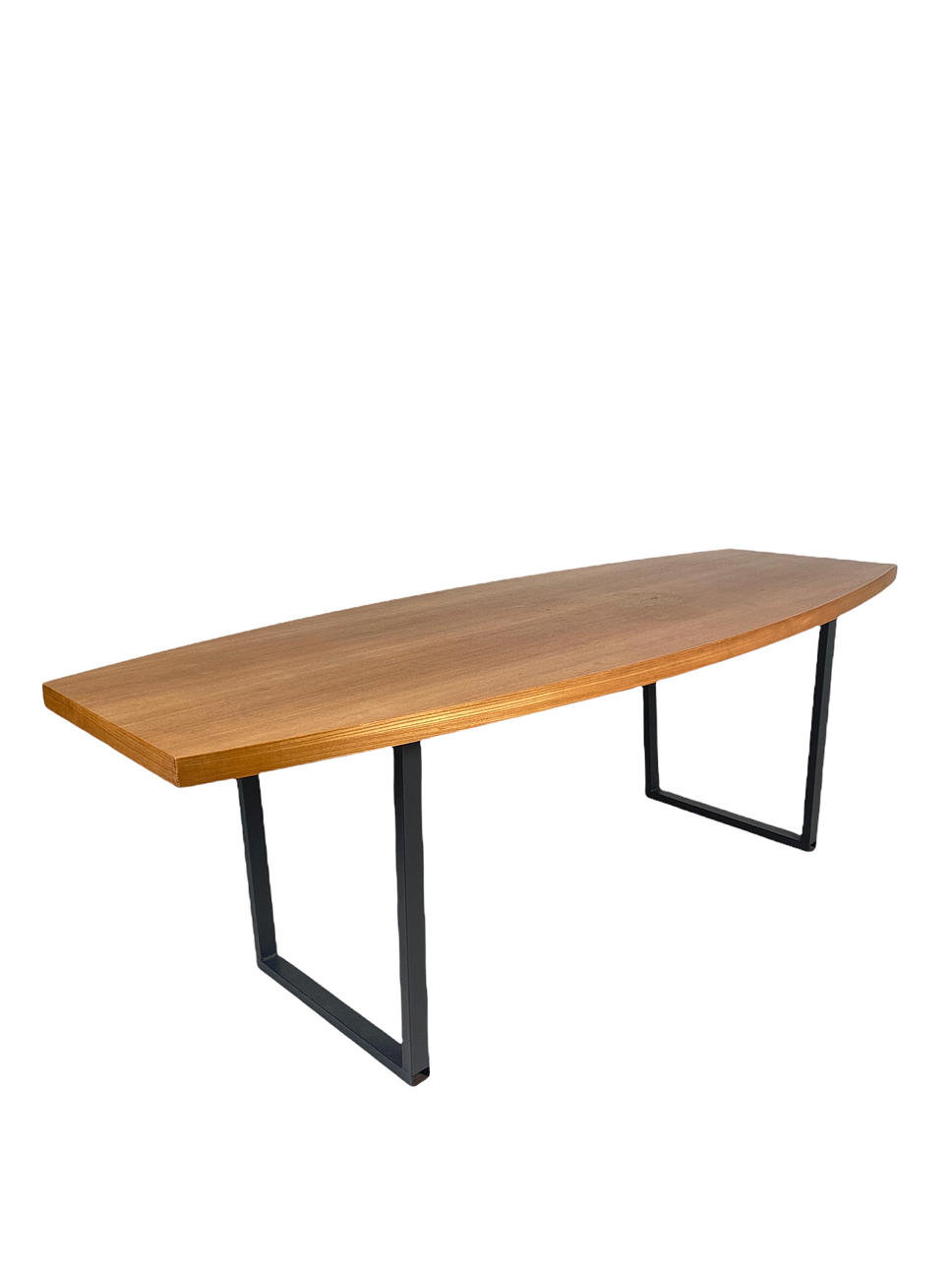 Large dining table / conference table / table. Wooden body on flat ...