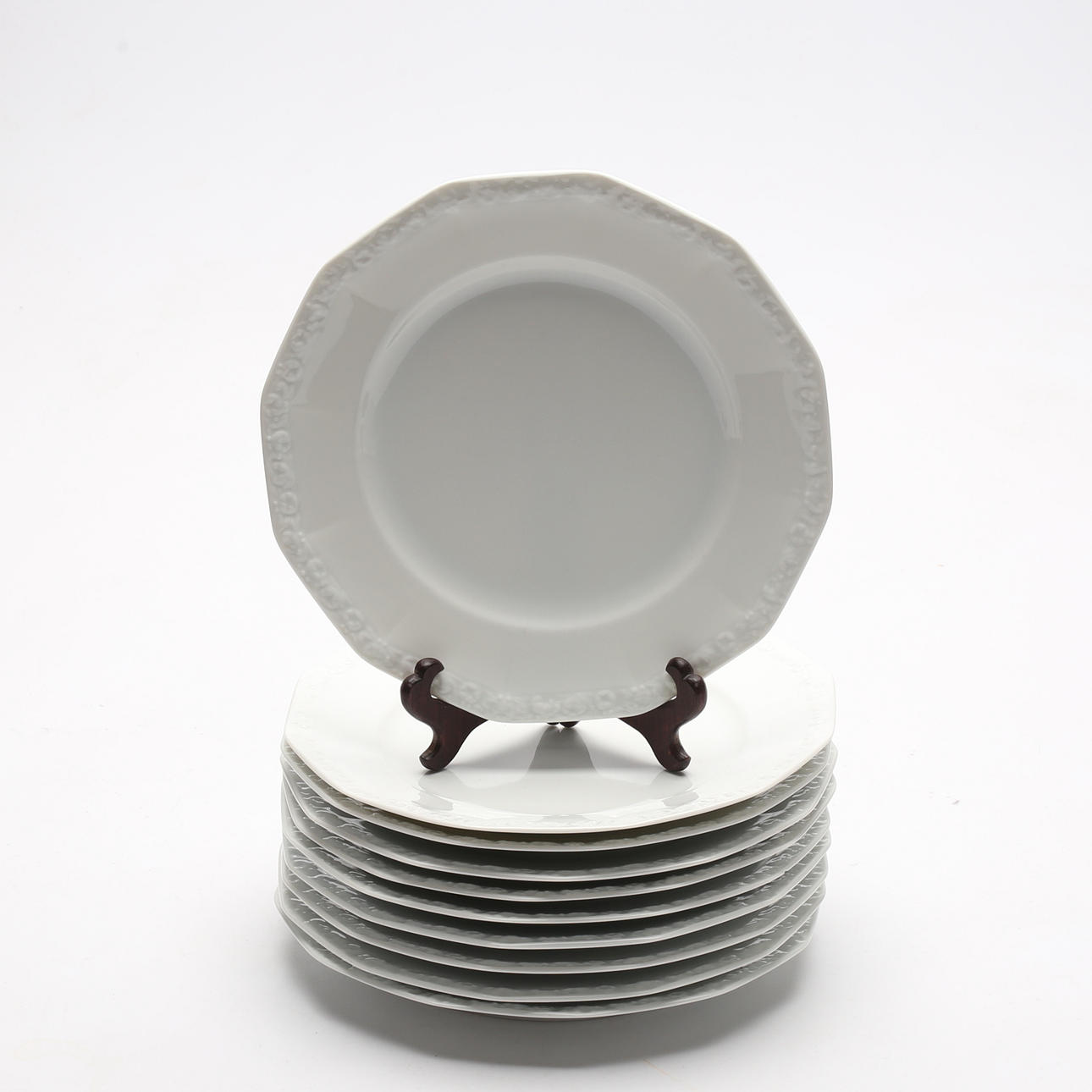 PLATES, 10 pcs, porcelain, "Maria", Rosenthal, Germany. Ceramics ...