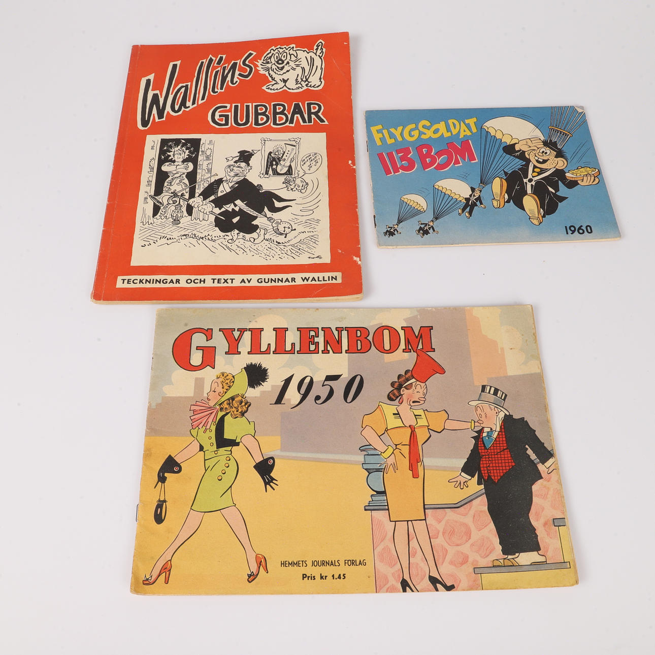 JULTIDNINGAR, 15 stycken, 1938-1960. Böcker, Kartor & Handskrifter ...