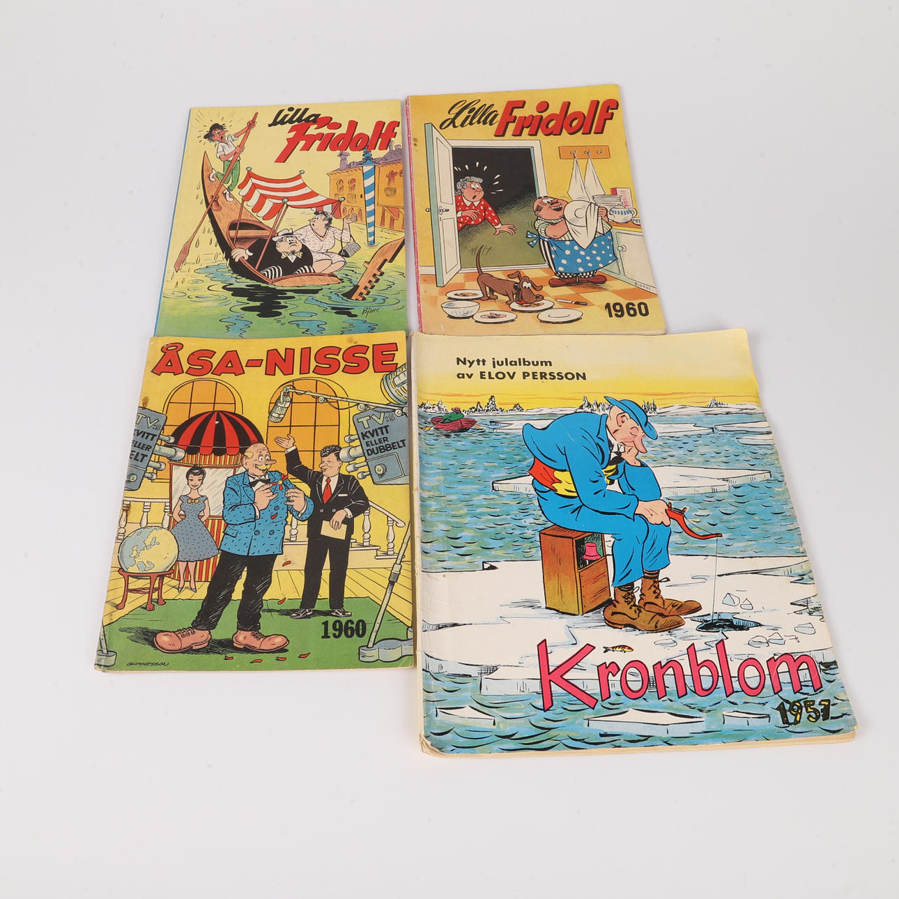 JULTIDNINGAR, 15 stycken, 1938-1960. Böcker, Kartor & Handskrifter ...