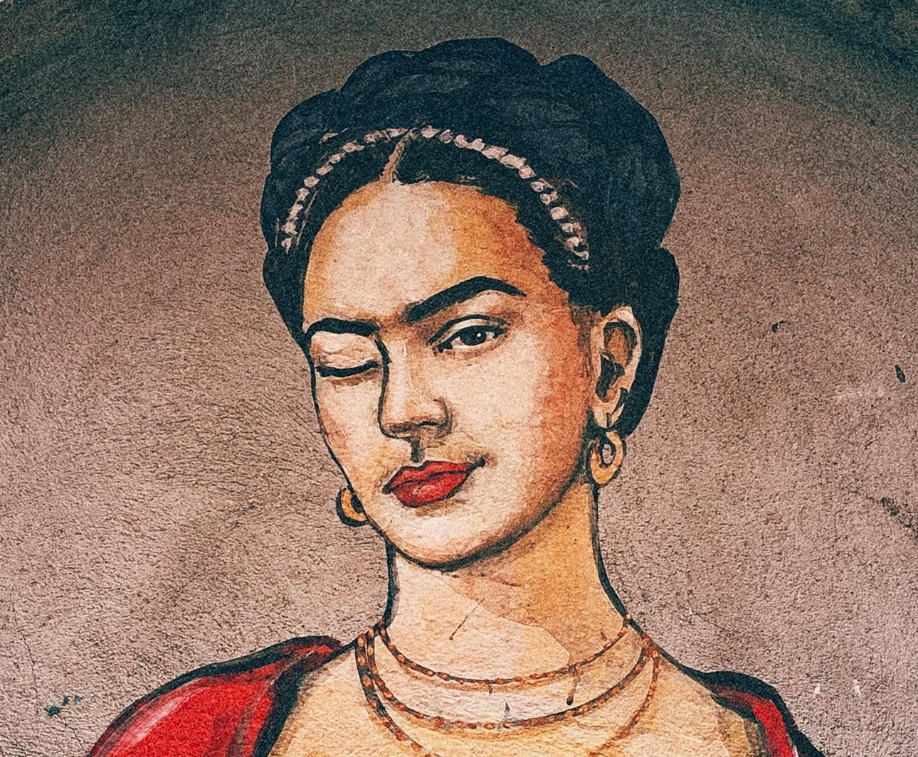 - Kunstdruck-Fotografie - 'FRIDA KAHLO - STREET ART', Superman 2020, ca ...