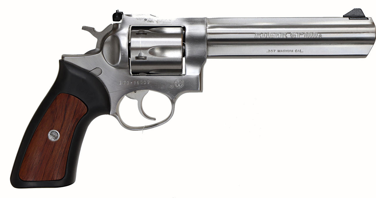REVOLVER, Double Action, merkki Ruger, malli GP1000, kaliiperi .357 ...