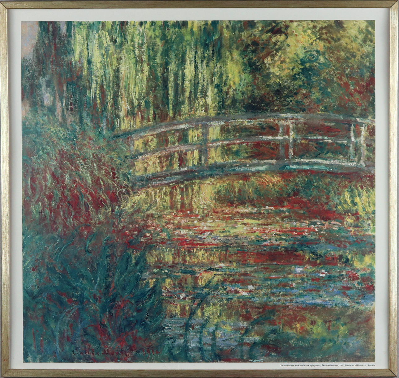 CLAUDE MONET. Affisch/poster, 19/2000-talet. Konst - Övrigt - Auctionet