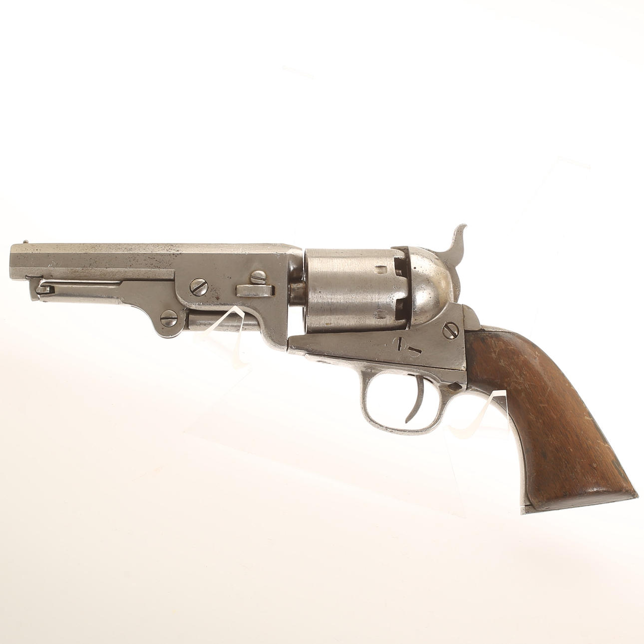 BLOCK REVOLVER, Model 1851 navy, Colt, London. Weapons & Militaria ...
