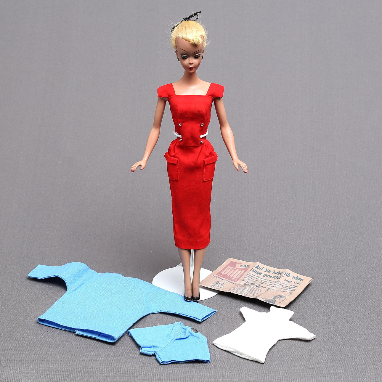 DOLL, "Bild Lilli" (larger version), Hausser, Germany, 1955-1964 ...