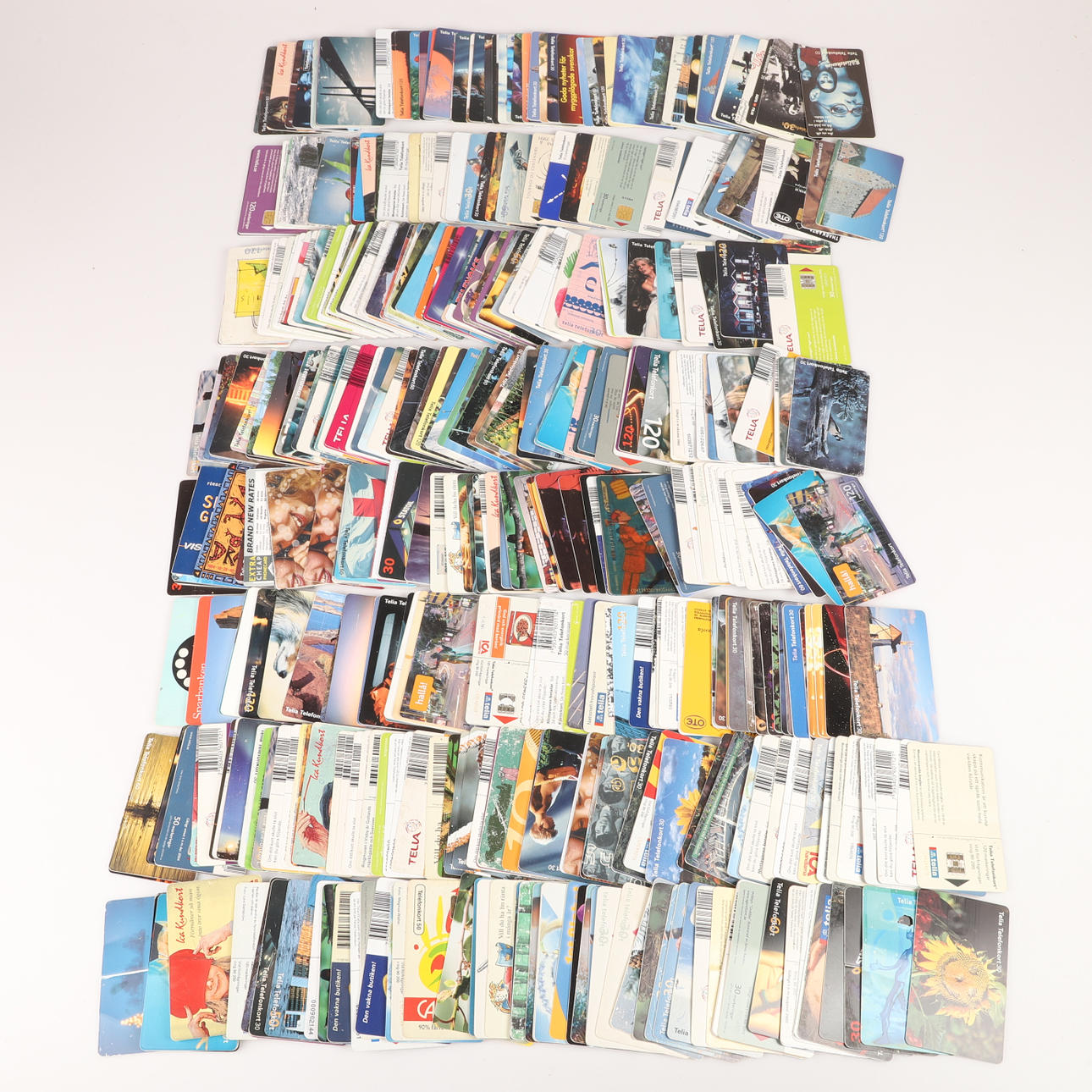 TELEFONKORT, ca 400 stycken, Telia. Övrigt - Övrigt - Auctionet