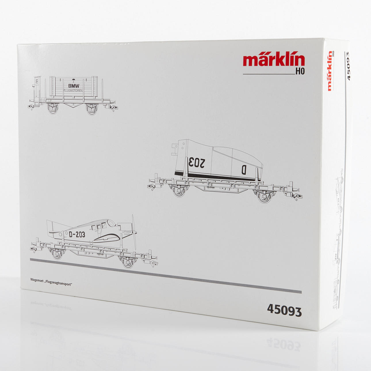 MÄRKLIN. Carriage set 45093 "Aircraft transport", Scale H0. Toys - Toys ...