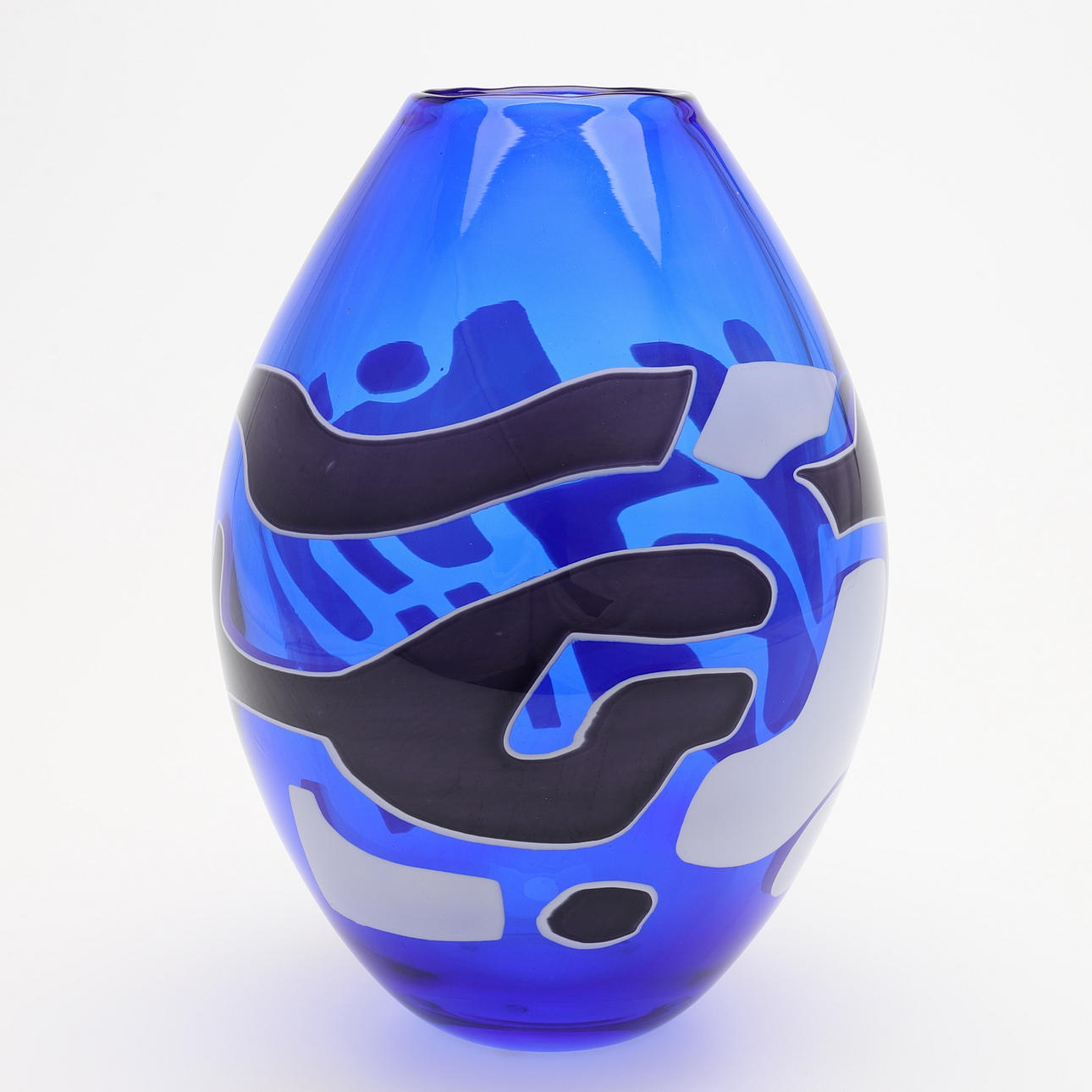 LARS HELLSTEN. VASE, GRAAL, ORREFORS 2003. Glass - Art glass - Auctionet