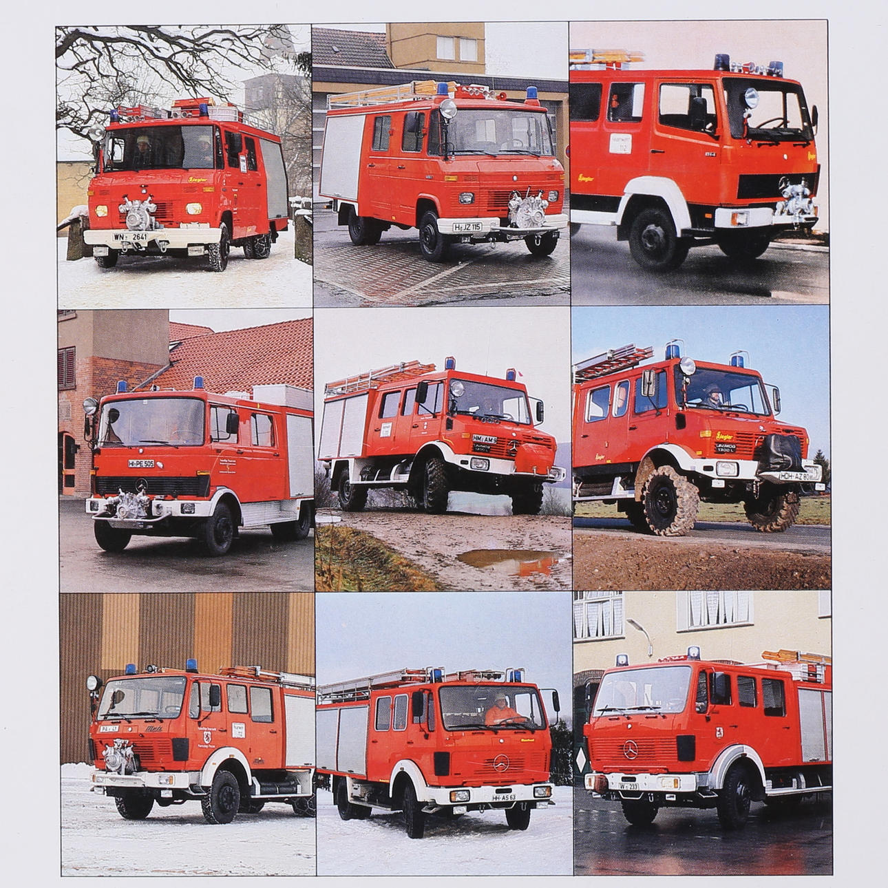 MERCEDES FIRE TRUCKS, sales brochures, 1970s/80s/90s/00s. Books, Maps ...