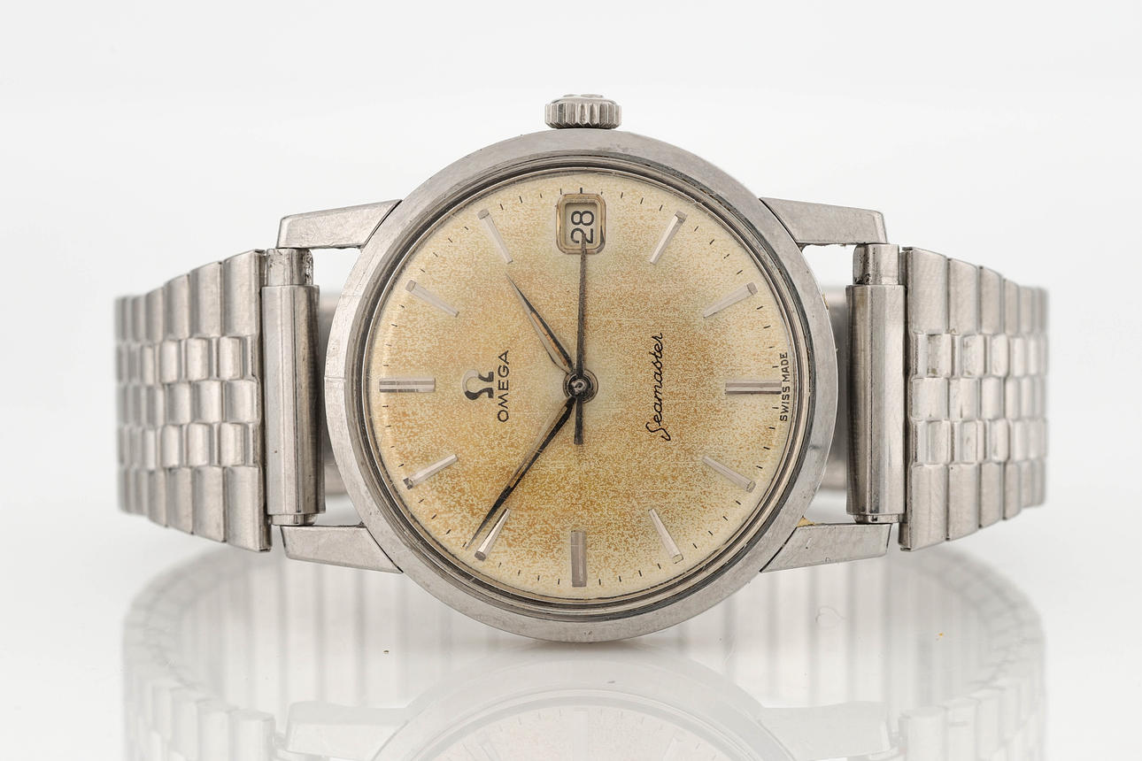 OMEGA SEAMASTER, Armbandsur, stål, manuell, datum, 1960-tal. Klockor ...