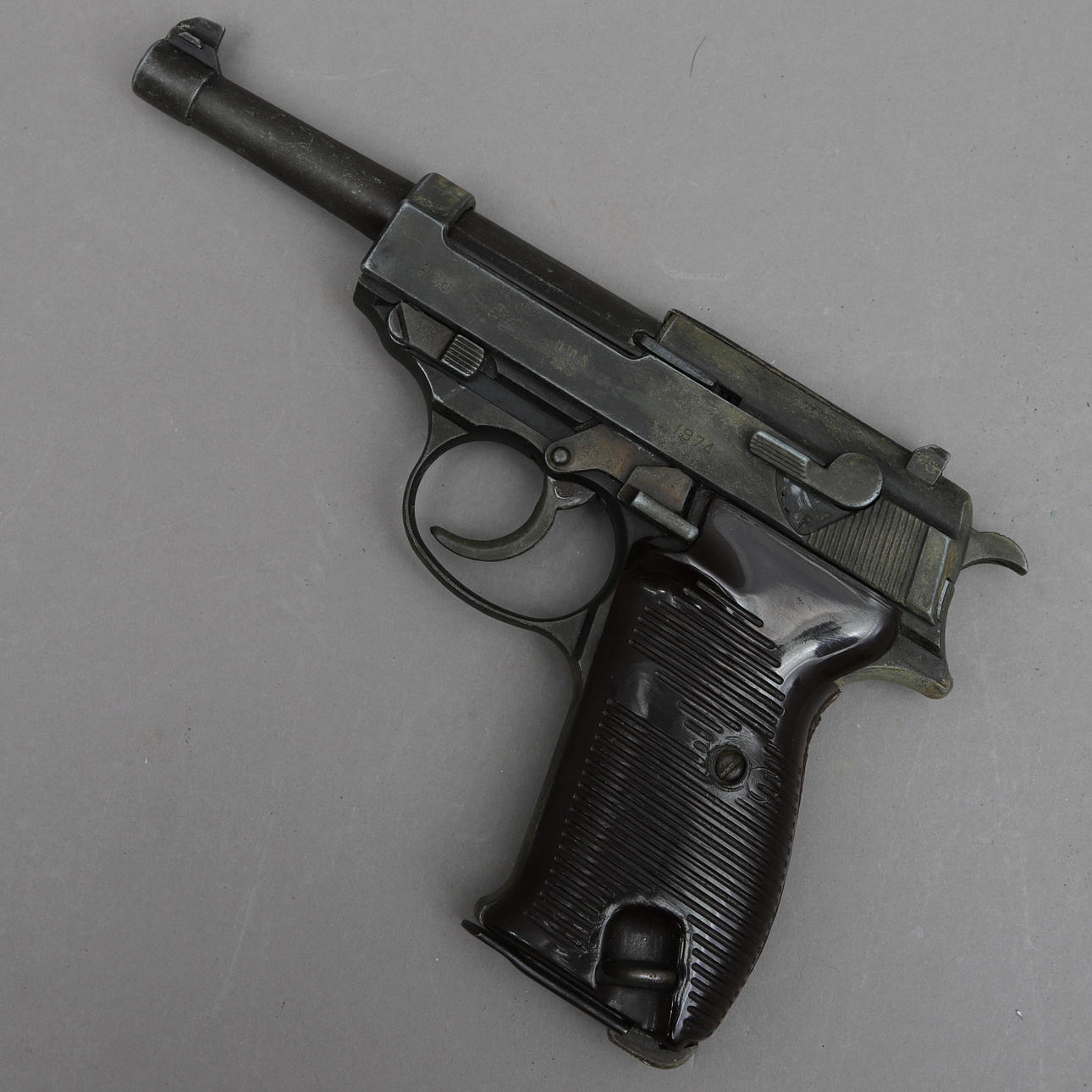 Pistol Replica Of The Walther P38 Made In Japan In 1974 Weapons 2188