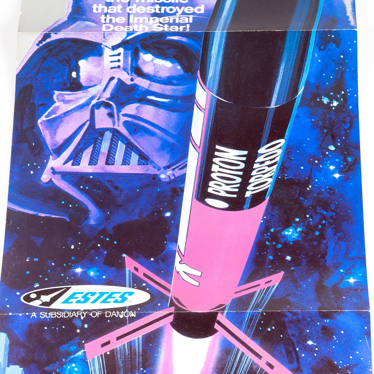 STAR WARS CARTEL PUBLICITARIO, 1977, Estes Proton Torpedo Store Póster ...