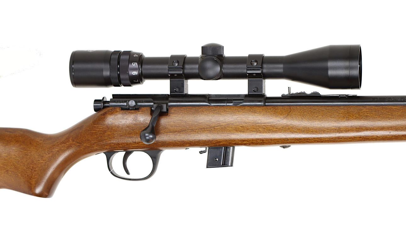 GUN, Repeater, make Marlin, model 25W, caliber .22LR, call no. 07635448 ...