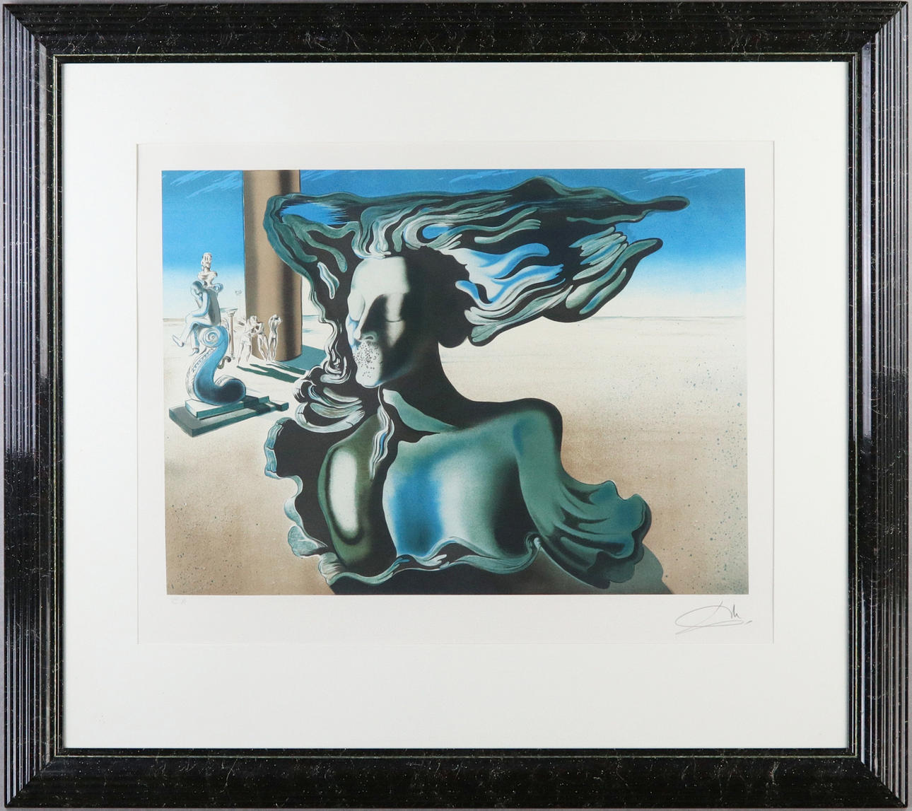 SALVADOR DALÍ. Litografi, EA "Drømmen", signeret. Kunst - Grafik ...