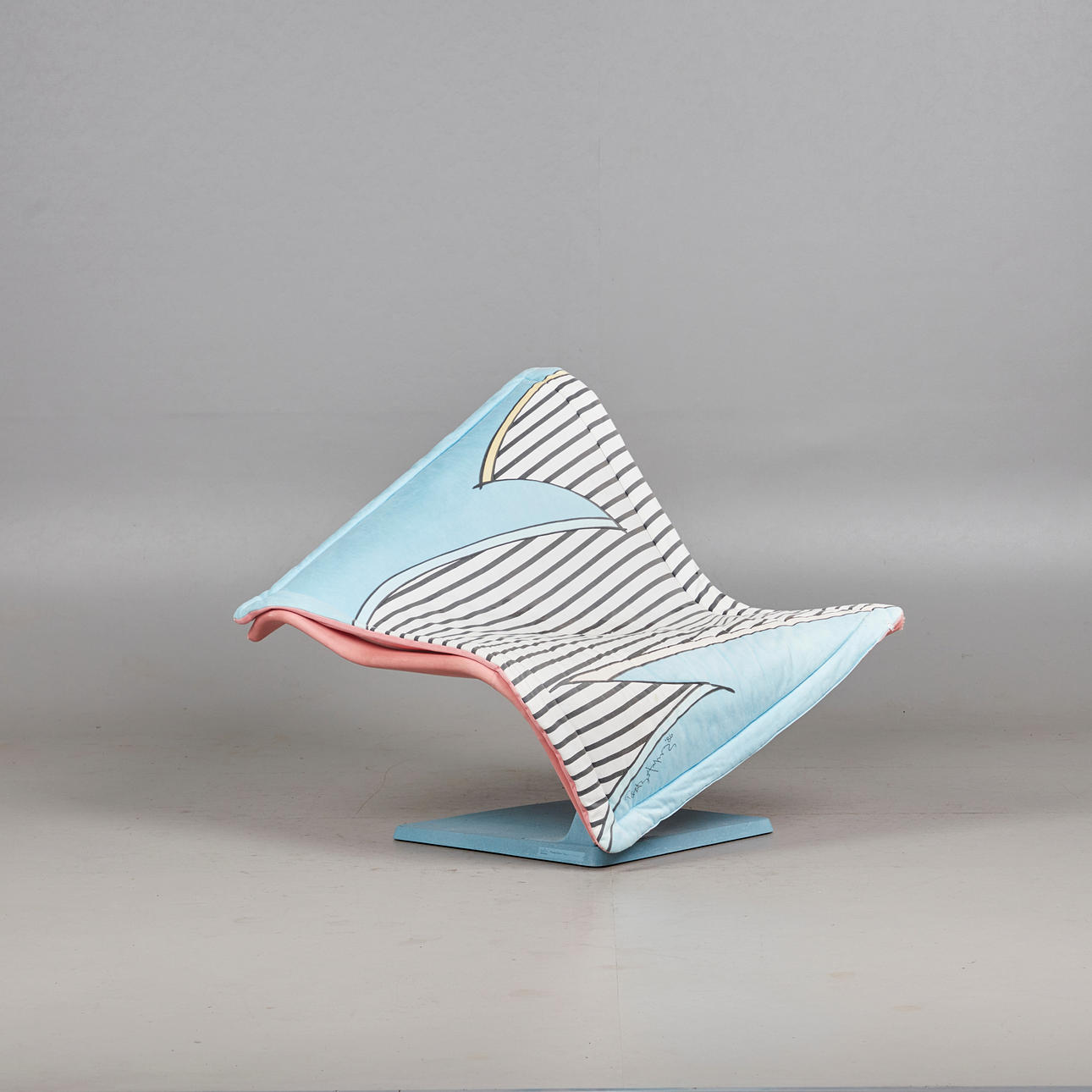 SIMON DESANTA. Rosenthal furnishing, chair / lounge chair, model ...