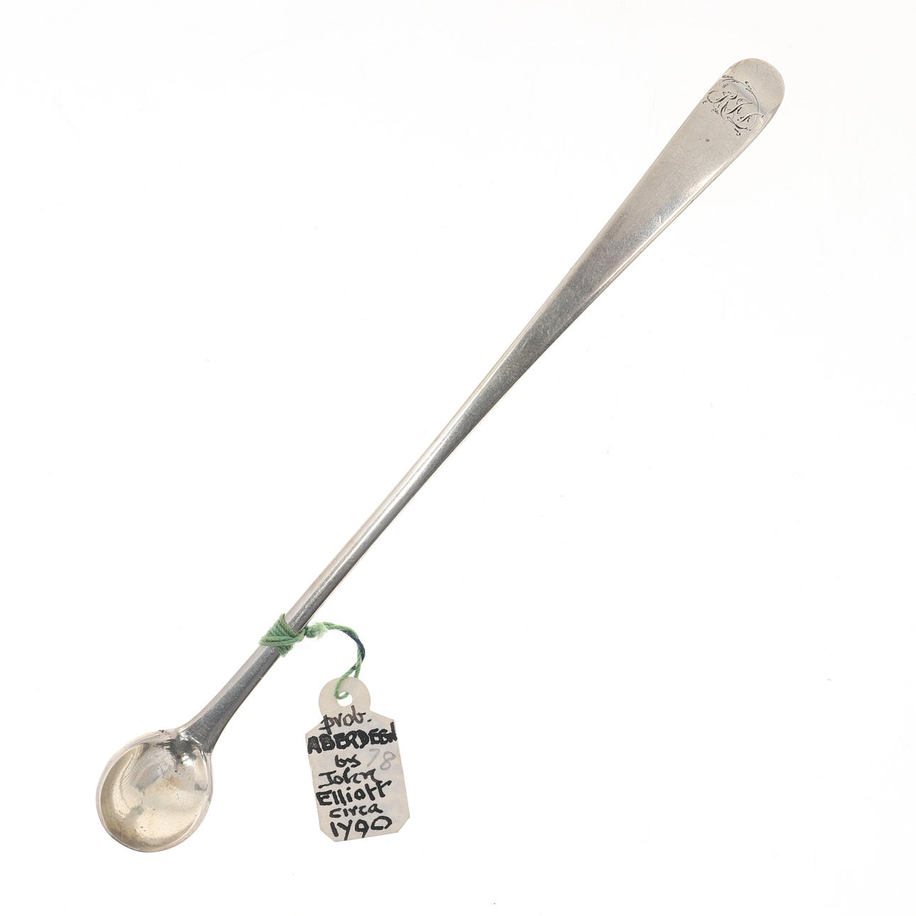 A GEORGIAN SCOTTISH SILVER CONDIMENT LADLE. Silver & Metals - Silver ...
