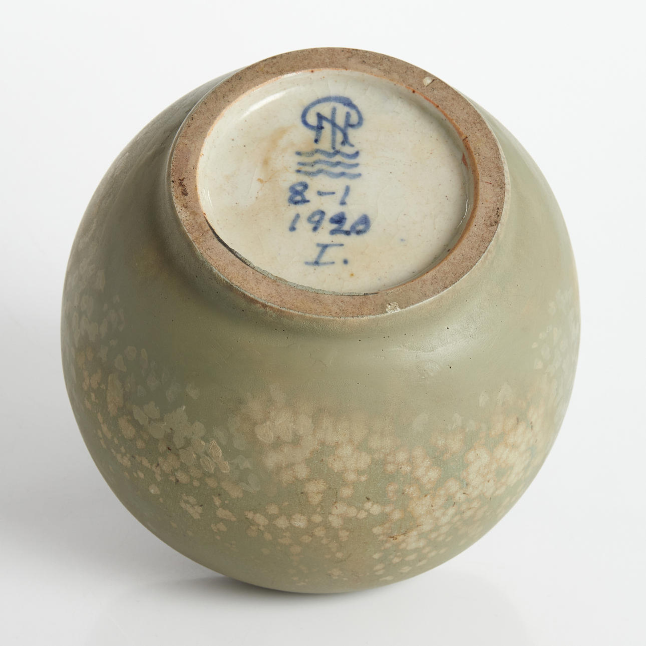 PATRICK NORDSTRÖM. Bojan, Royal Copenhagen, Danmark 1920, stengods med ...
