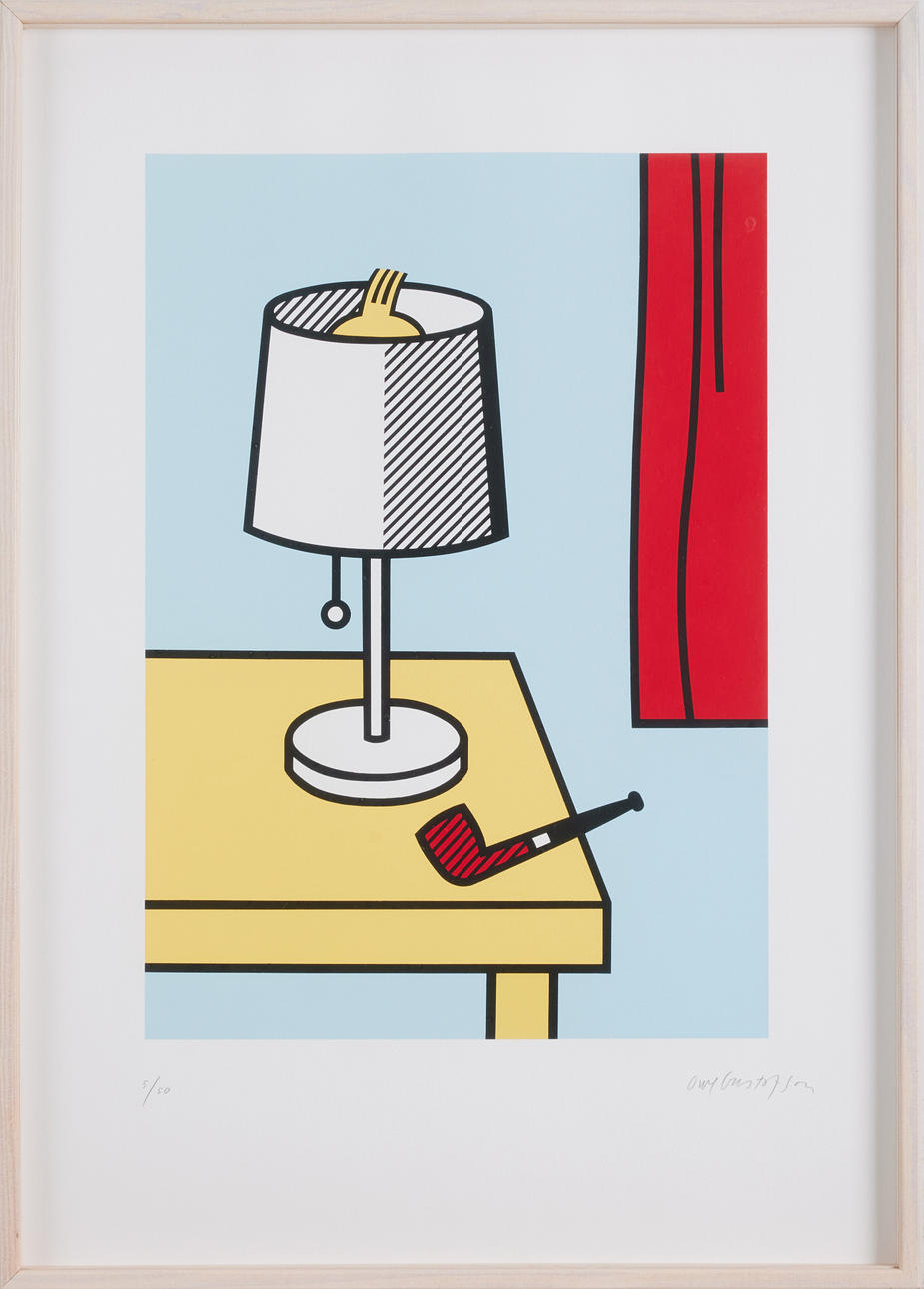 OWE GUSTAFSON. Utan titel, färgseriegrafi, 70 x 49 cm. Konst - Grafik ...