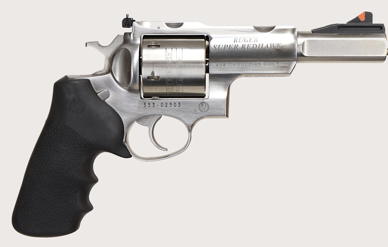 REVOLVER, Double Action, make Ruger, model Super Redhawk, caliber .454 ...
