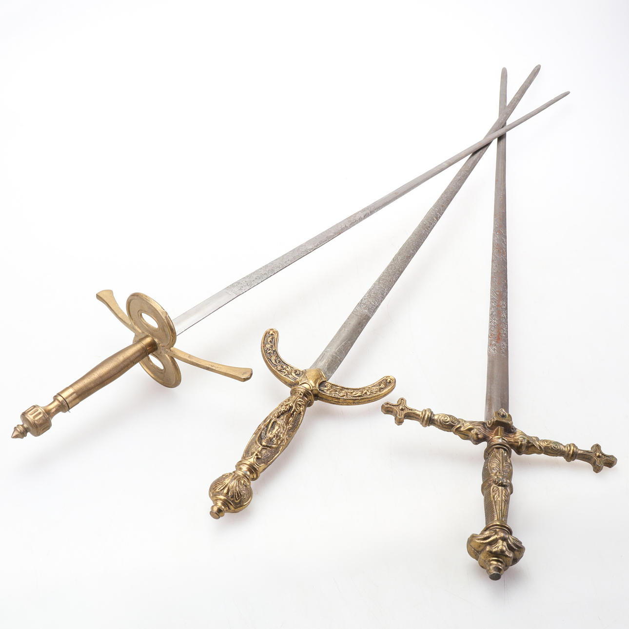ORNAMENTAL SWORD, three Italy. Weapons & Militaria - Edged weapons ...