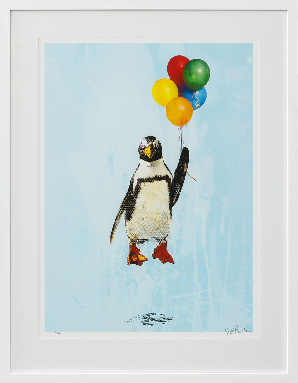 ROBERT HILMERSSON. "The only way is up", pigment print, signerad och ...