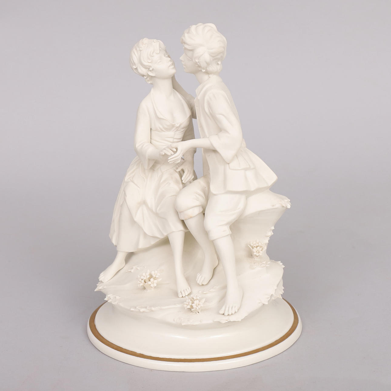 FIGURINE, love couple, porcelain, Capodimonte. Ceramics & Porcelain ...
