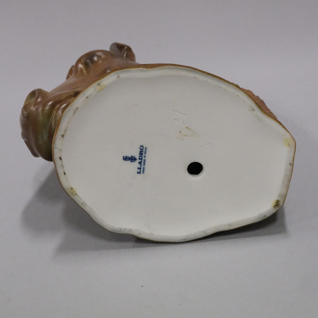 LLADRO, SKULPTUR I FORM AV HÄSTHUVUD. Keramik & Porslin - Europeiskt ...