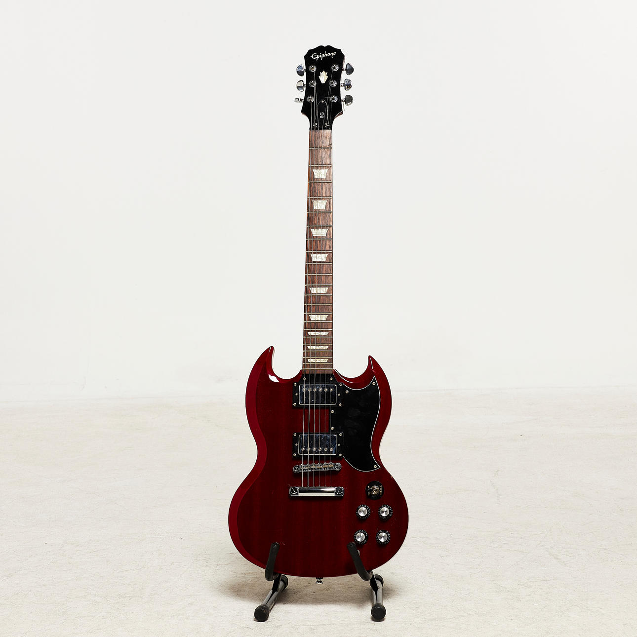 EPIPHONE. ELGITARR, G-400, SG. Samlarföremål - Musikinstrument - Auctionet