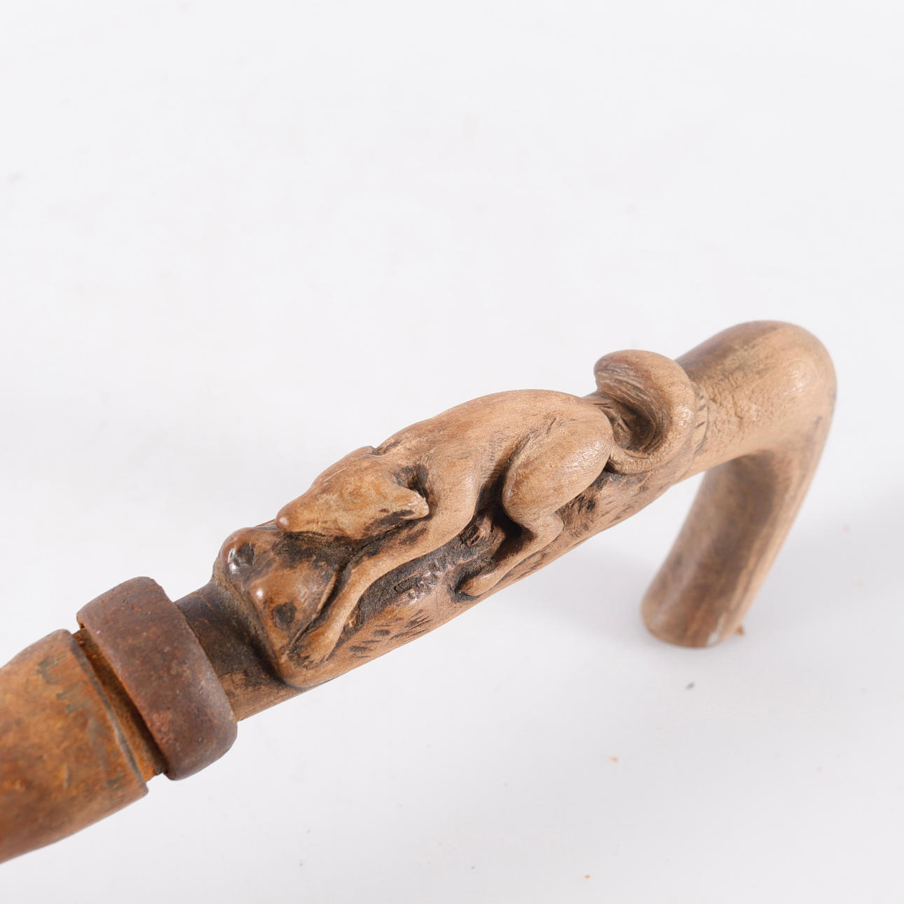 KÄPP, skuret trä, 1800-tal. Övrigt - Övrigt - Auctionet