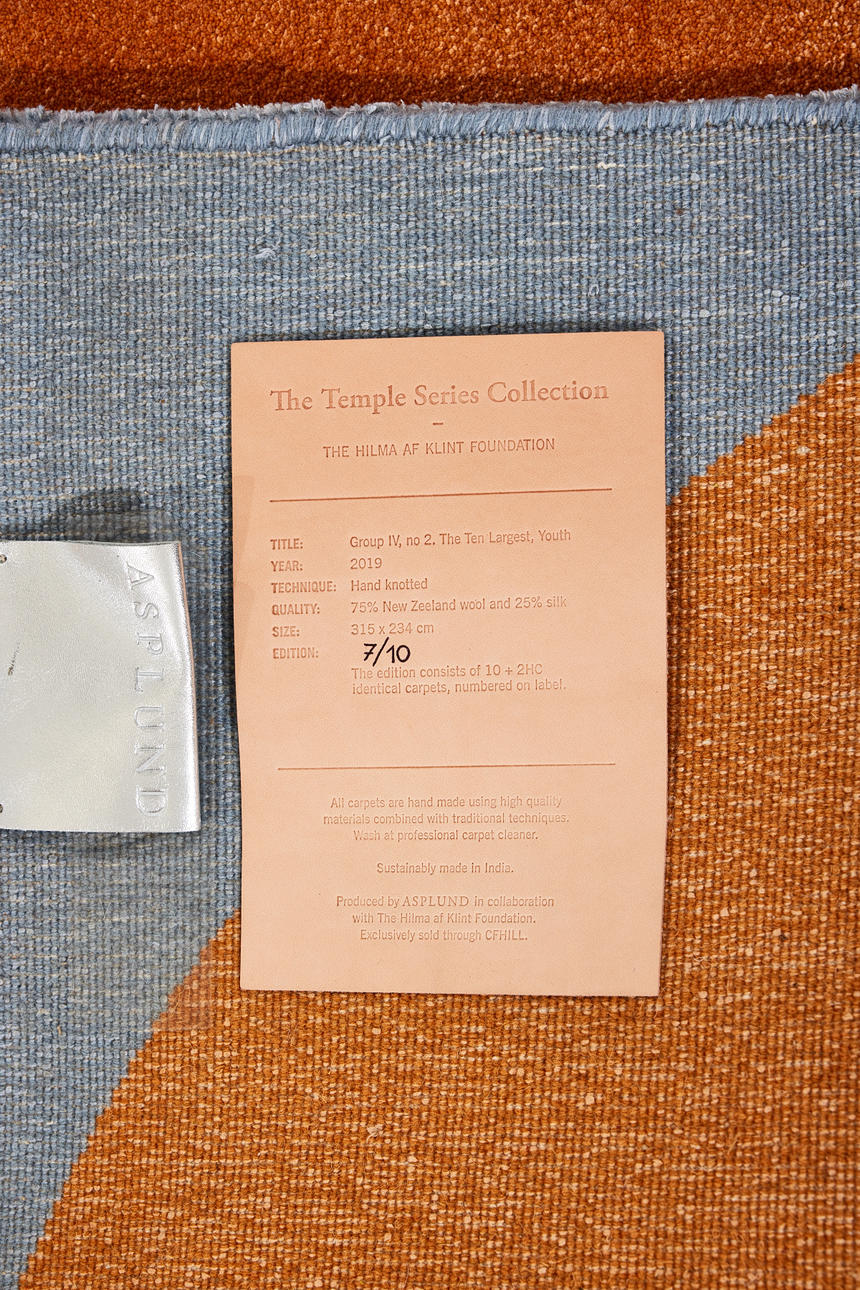 HILMA AF KLINT (SVERIGE, 1862-1944). Matta, ''Group IV, no 2. The Ten ...