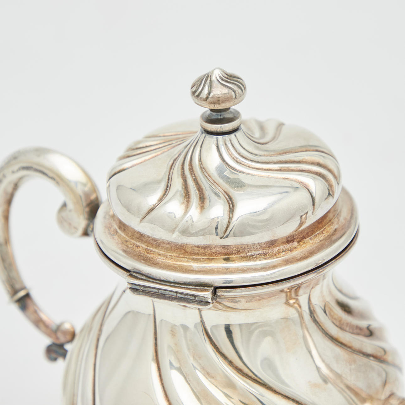 Emil Hermann, Kaffeeservice, 800 Silber, um 1920, wohl Waldstetten ...