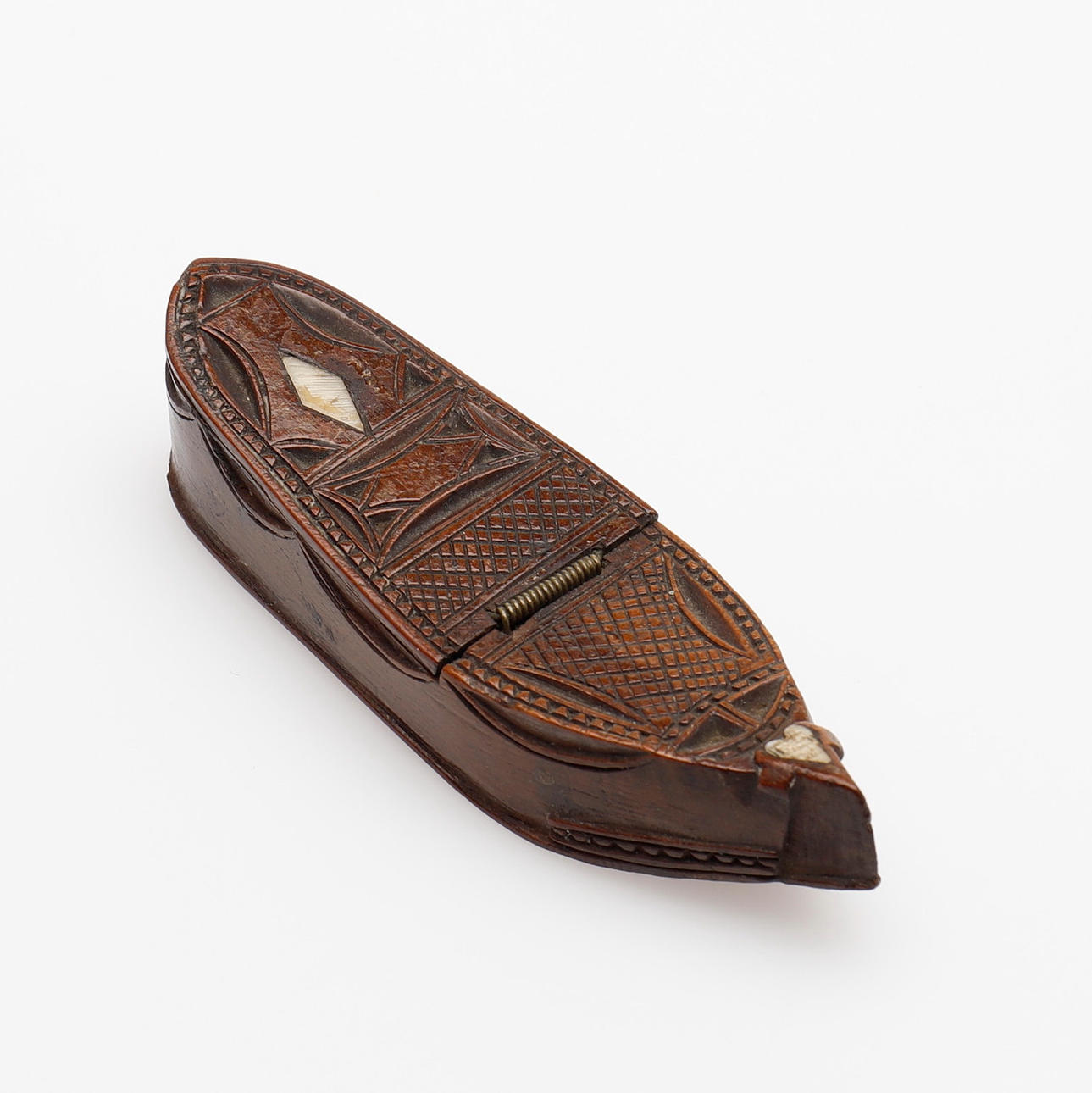 SNUSDOSA I FORM AV EN SKO. Smycken & Ädelstenar - Preciosa & Övrigt ...