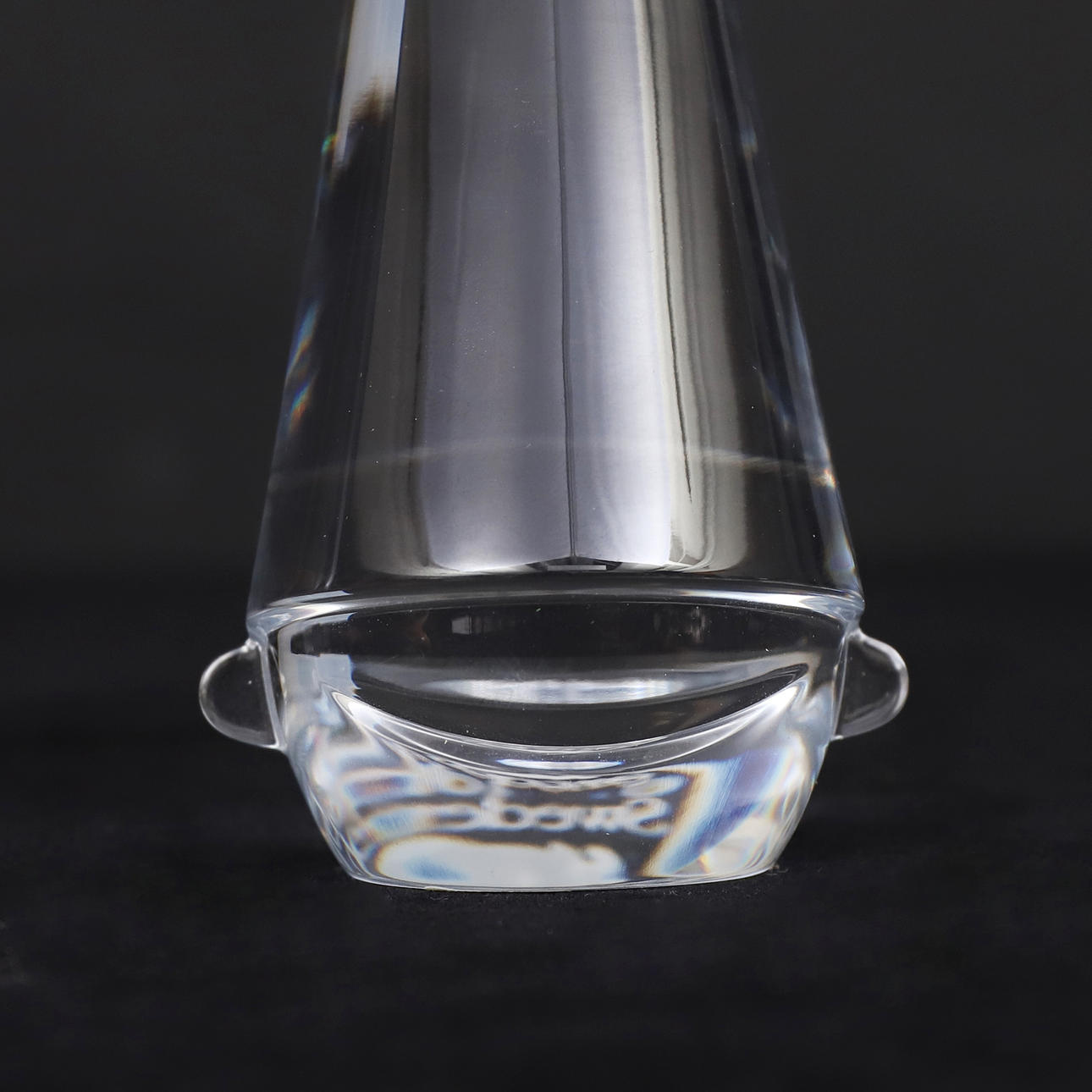 Glastomtar, ett par, Orrefors. Glas - Konstglas - Auctionet