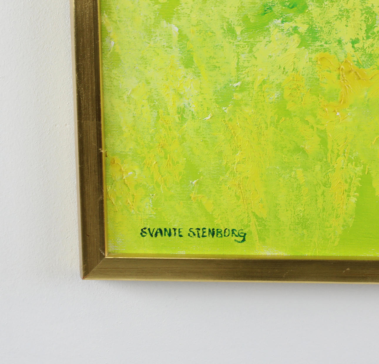 SVANTE STENBORG. olja på duk, pojke, signerad. Konst - Måleri - Auctionet