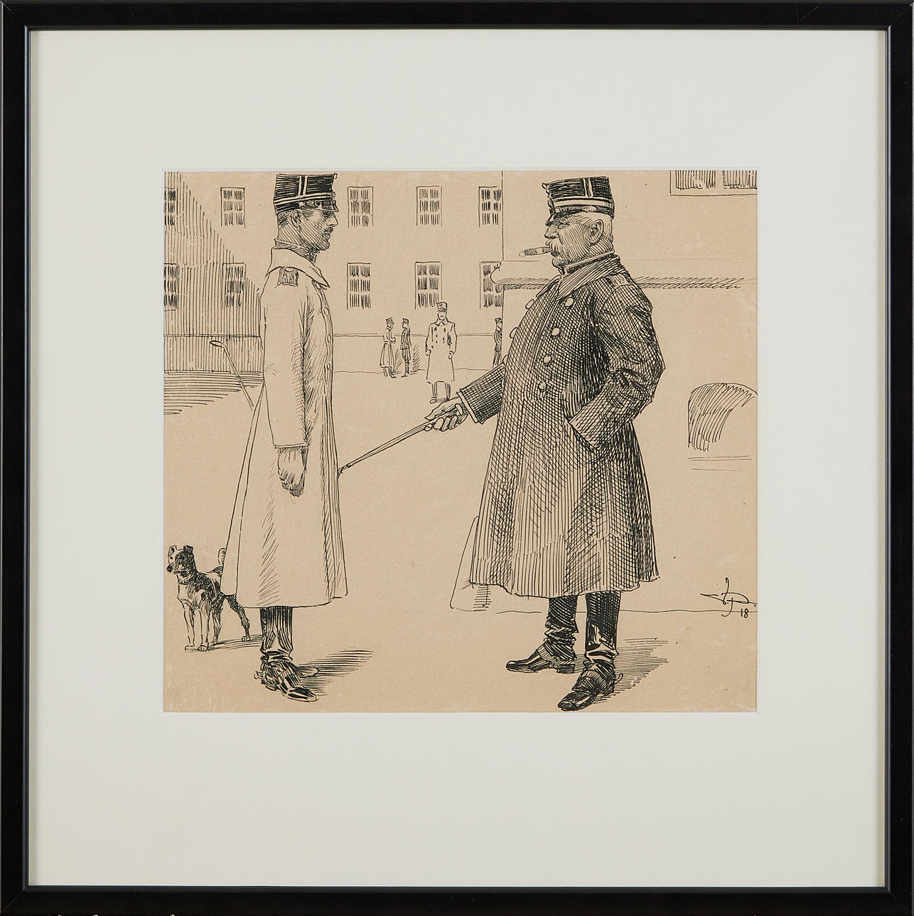 VICTOR "VICKE" ANDRÉN (1856-1930): Majoren och Löjtnanten ...