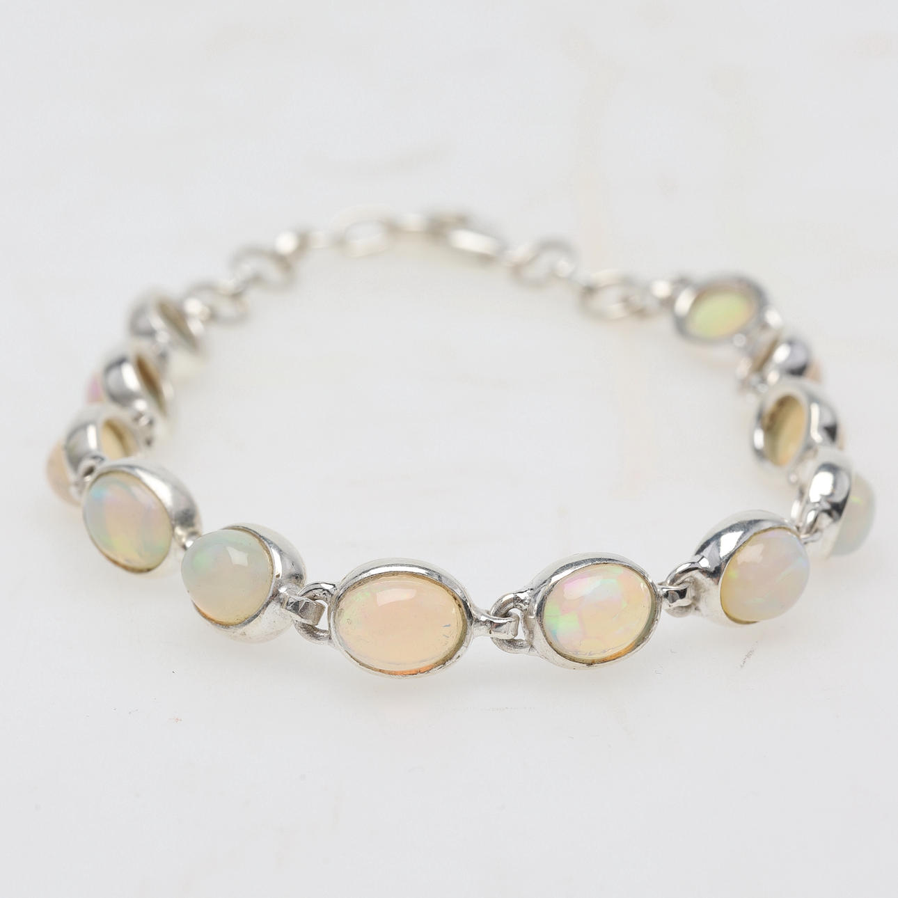 ARMBAND, opaler och sterlingsilver. Smycken & Ädelstenar - Armband ...