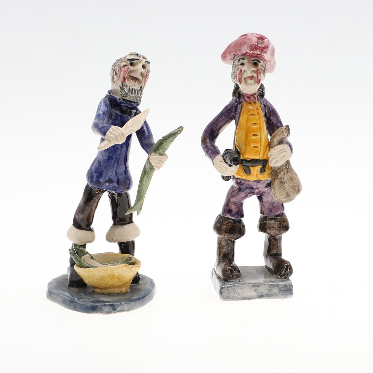 WILL YOUNG - WIDECOMBE FAIR POTTERY FIGURES. Ceramics & Porcelain ...