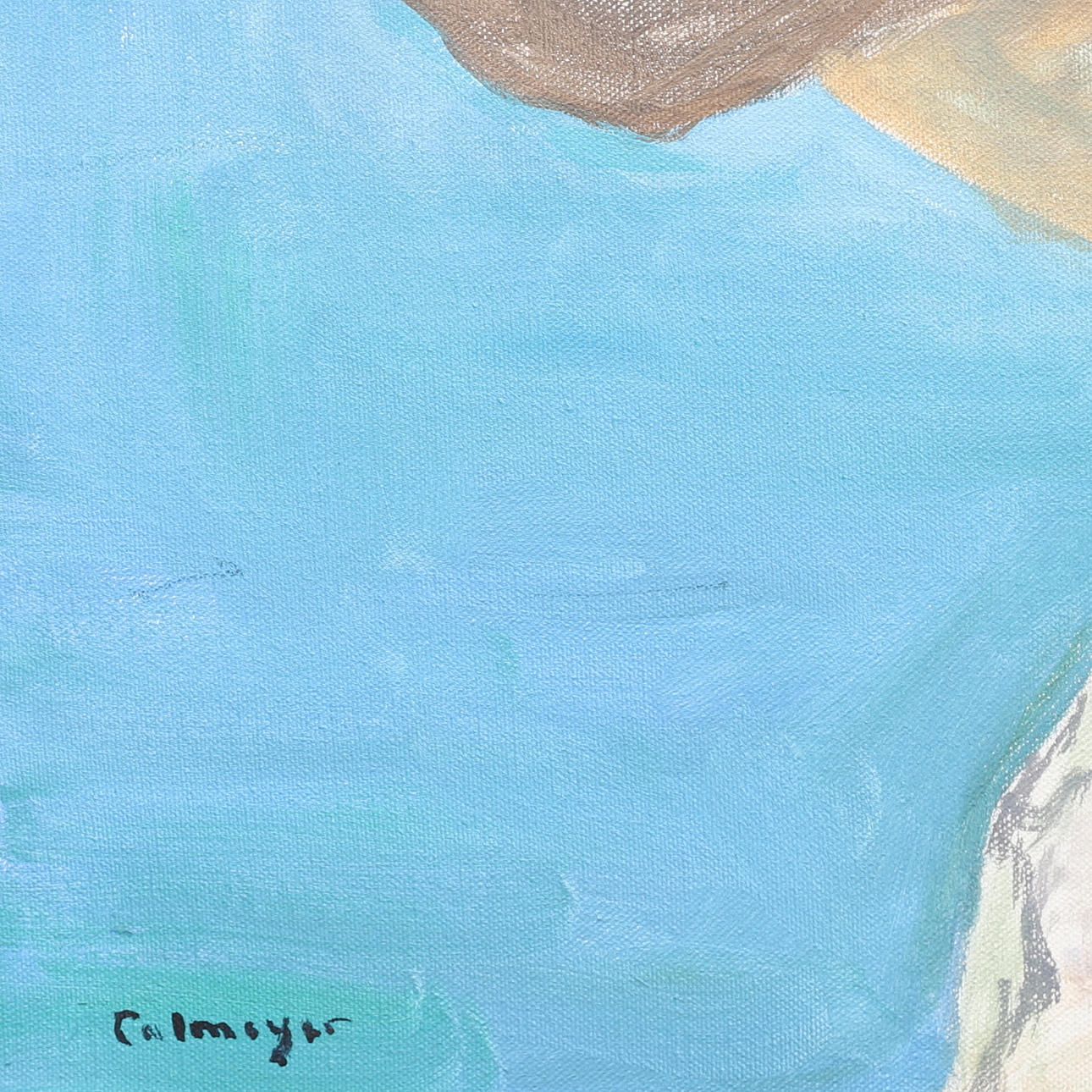 GÖSTA CALMEYER. STENAR I VATTENDRAG. Konst - Måleri - Auctionet