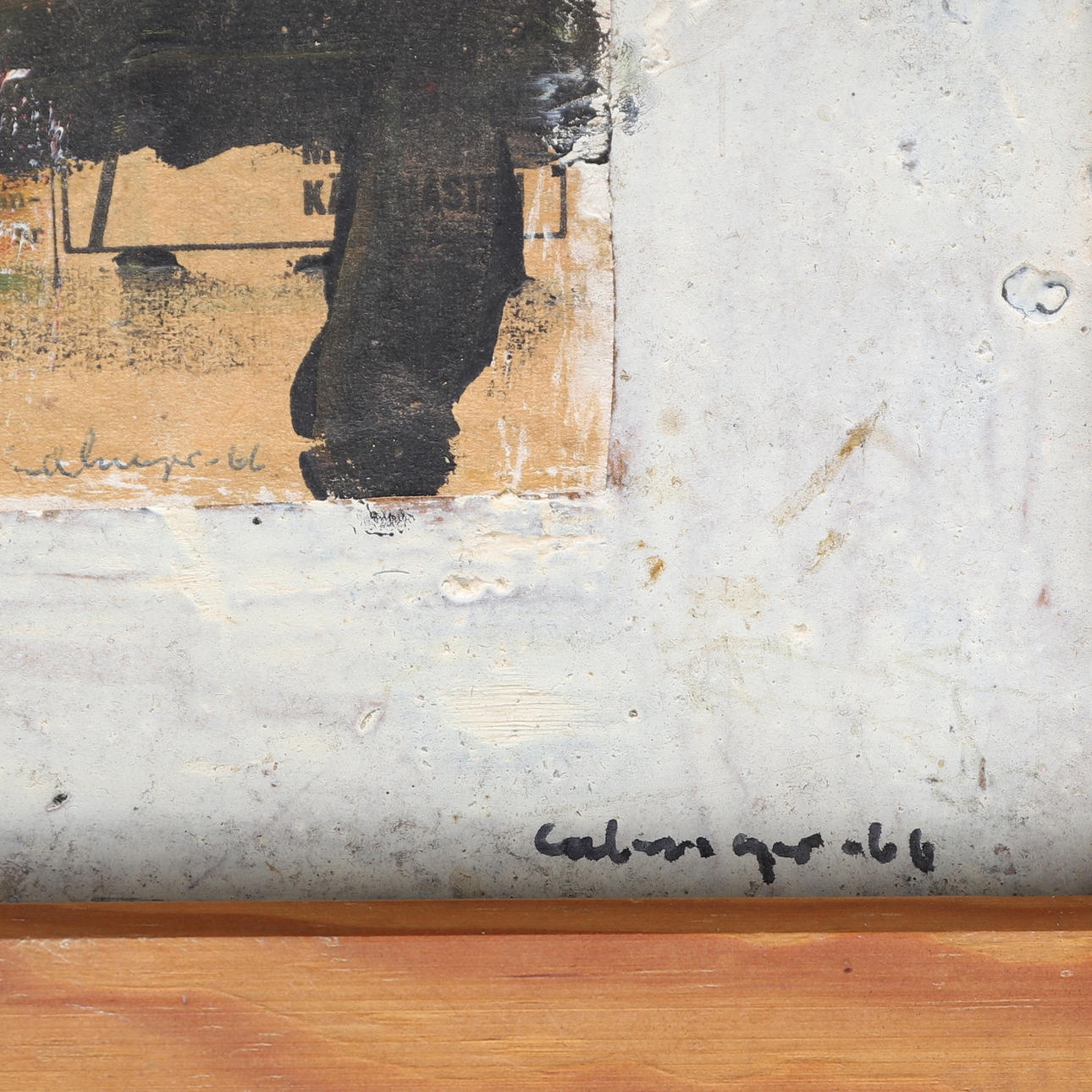 GÖSTA CALMEYER. BLANDTEKNIK. Konst - Måleri - Auctionet