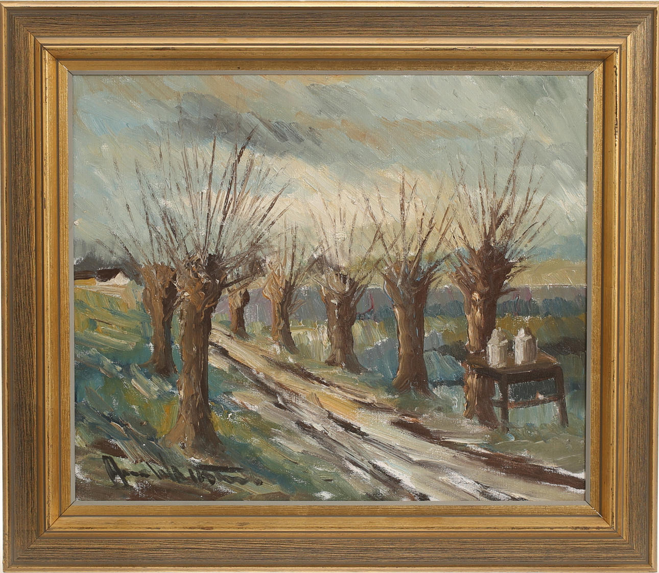 ARNE WALLSTEN. Oil on canvas, signed. Art - Paintings - Auctionet