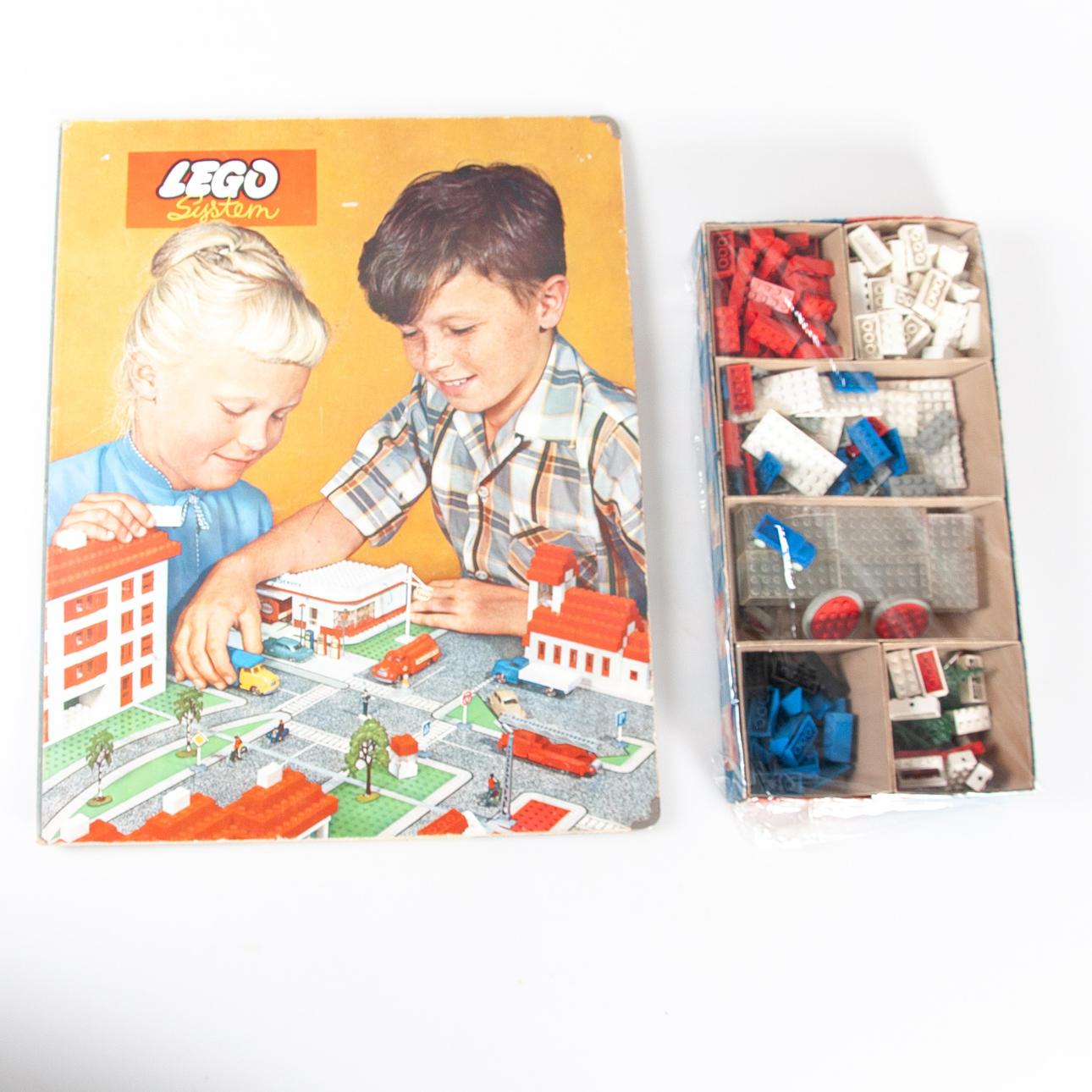 Lego System - Stadsplanstyrelse, Townmap, stadsplan, -Danmark - 1955 ...