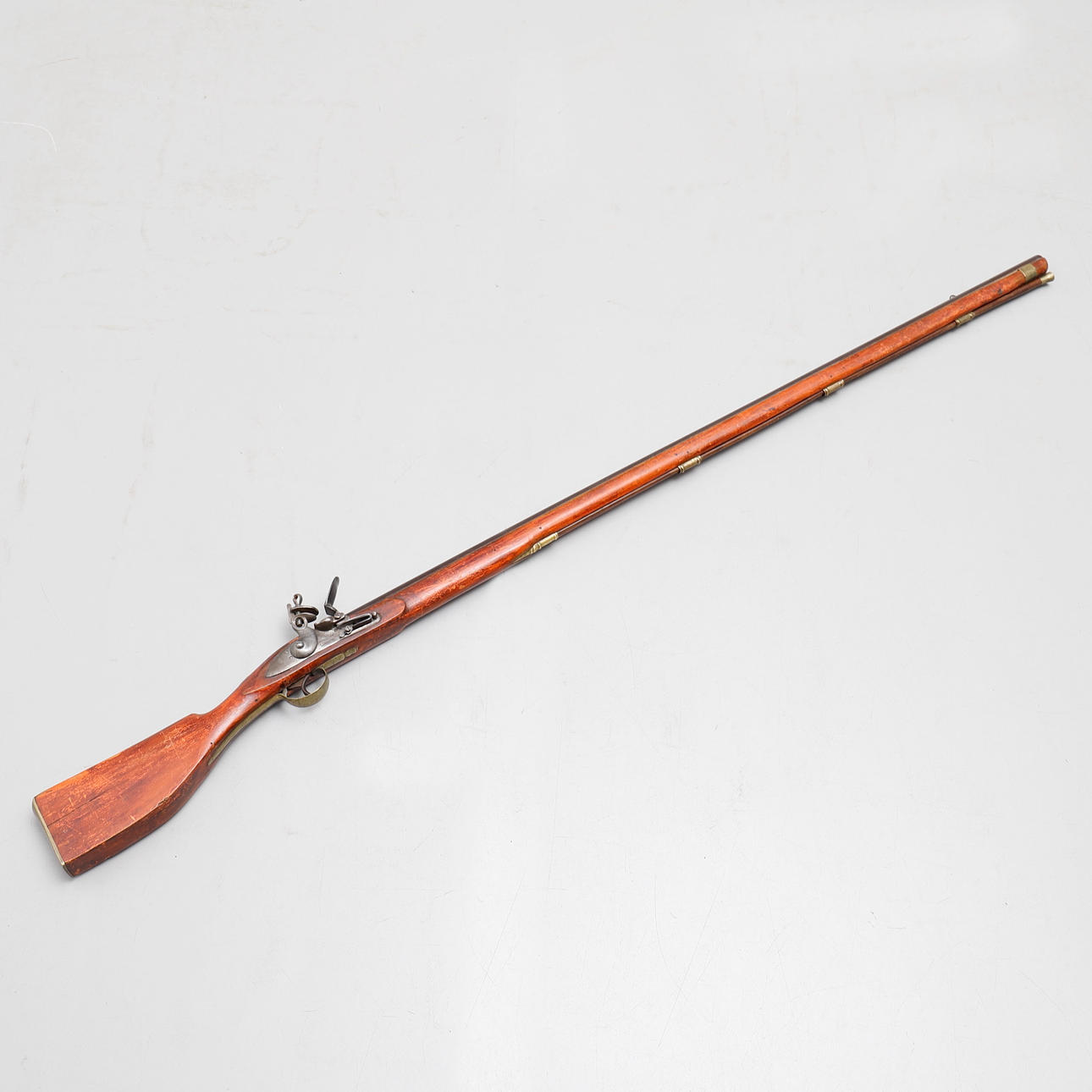 FLINTLOCK MUSCLE, SK. TRADE GUN, Barnett, London, mid 19th century ...