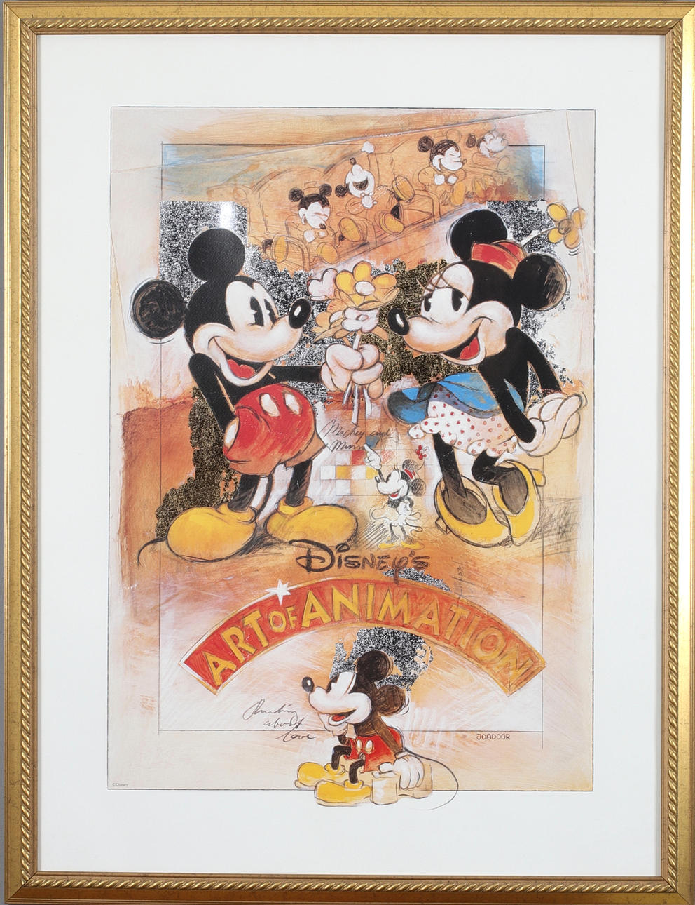 GRAFISKT TRYCK, Disney´s Art of Animation, Joadoor. 1900-tal. Konst ...