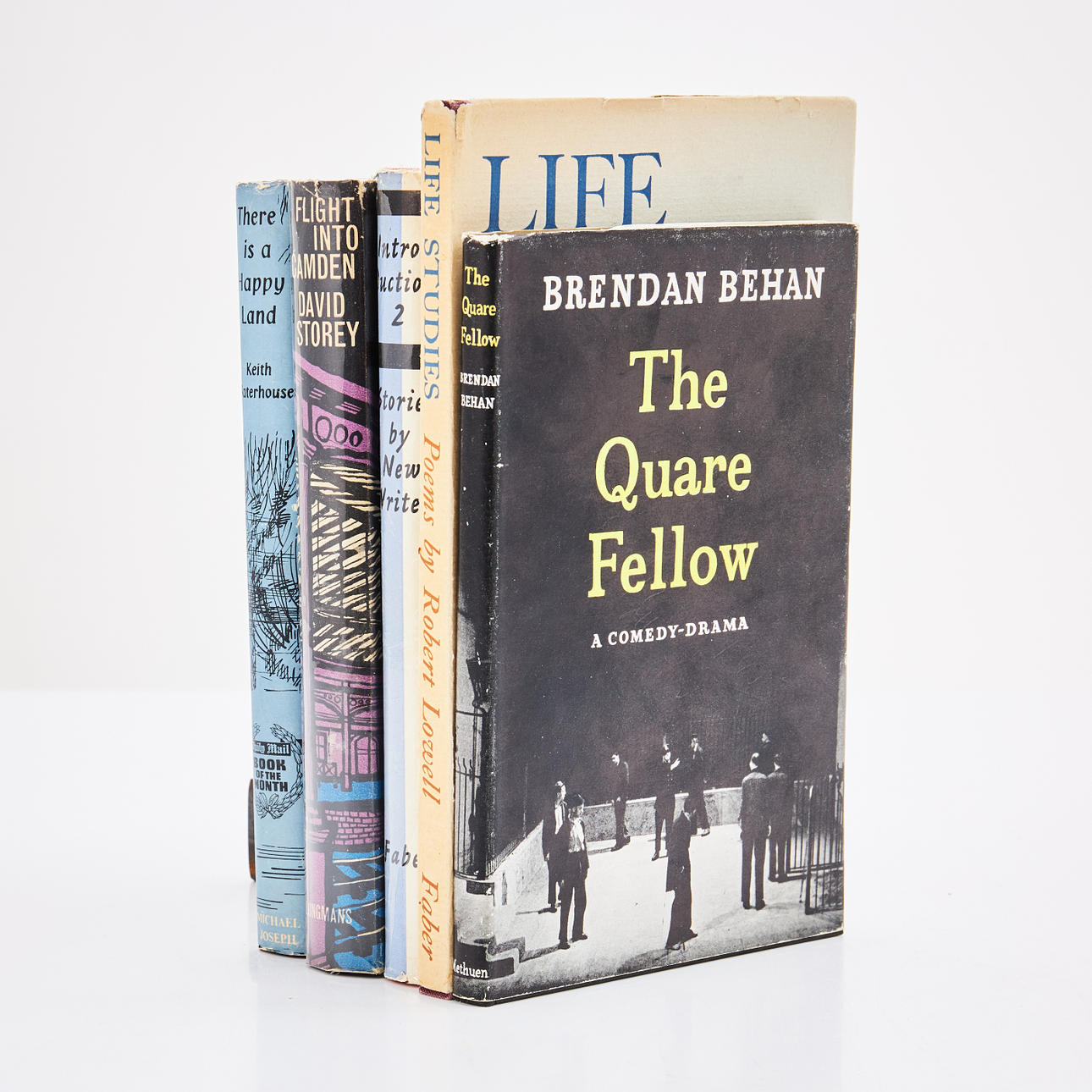 MODERN FIRST EDITIONS, 5 volumes, amongst others Brendan Behan 1956 ...